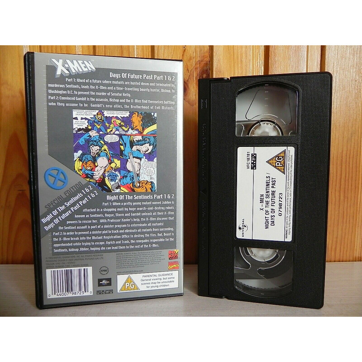 X-Men - Special Edition - Days Of The Future Past - Marvel Comics - Kids - VHS