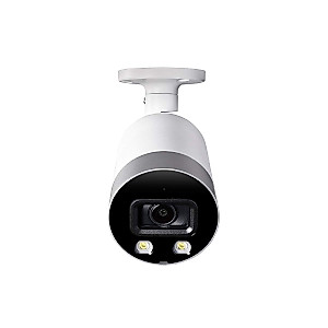 Lorex 4K Security Camera System, 8-Channel 2TB NVR with 8 Indoor/Outdoor Wired IP POE Metal Smart Deterrence Bullet Cameras, Smart Motion Detection and Voice Control (Renewed)