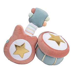 GUND Baby My First Soft Drum Lights and Sounds Musical Stuffed Plush Toy, 6"