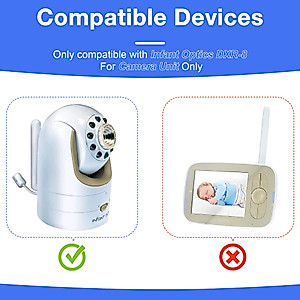 Charger for Infant Optics DXR-8, 5.9 V Power Cord Adapter Compatible with Infant Optics DXR-8 Baby Camera Monitor Unit Replacement, White