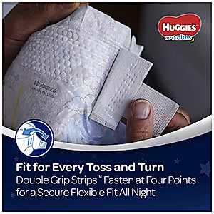 HUGGIES OverNites Diapers, Size 5 (27+ lb.), 18 ct, Overnight Diapers, Jumbo Pack (Packaging May Vary)