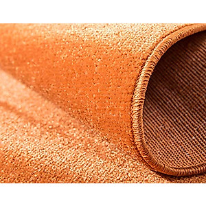 Unique Loom Williamsburg Collection Area Rug - Solid (7' 10" x 10' Rectangle, Salmon)