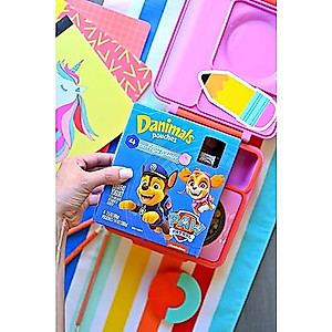 Danimals Squeezables Low Fat Yogurt Pouch, Cotton Candy, Gluten-Free,3.5 Oz, Pack of 4