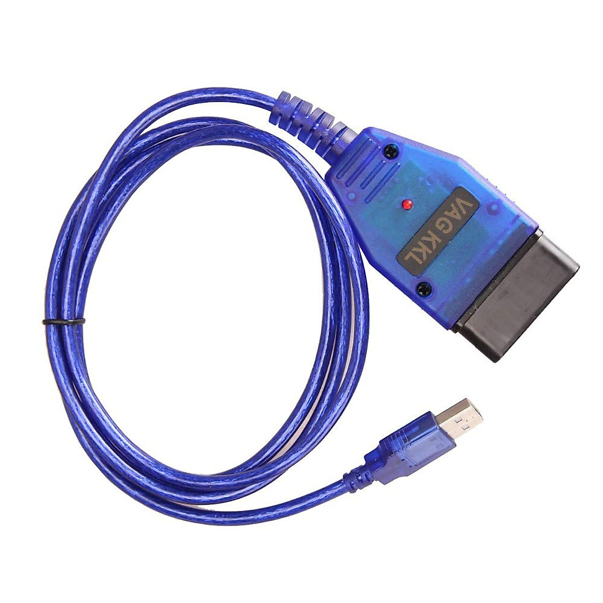 Yuekuzap OBD2 KKL 409.1 VAG-COM USB Cable Auto Scanner Tool Suitable for Skoda, VW and Seat
