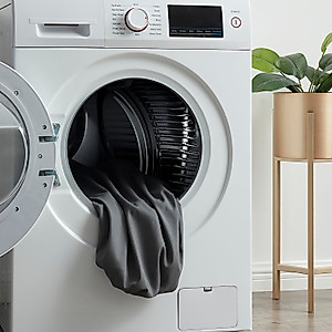 Hearth & Harbor Grey Twin Fitted Sheet Kids, Extra Deep Pocket Fitted Sheet Twin Size, 1800 Microfiber Fitted Twin Sheet Only, Ultra Soft Twin Bed Fitted Sheet Fits up to 24 Inch Mattress