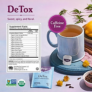 Yogi Tea Herbal DeTox Variety Pack - 16 Tea Bags per Pack (3 Packs) - Organic Detox Tea Sampler - Includes DeTox Tea, Peach DeTox Tea & Roasted Dandelion Spice DeTox Tea - Tea Assortment