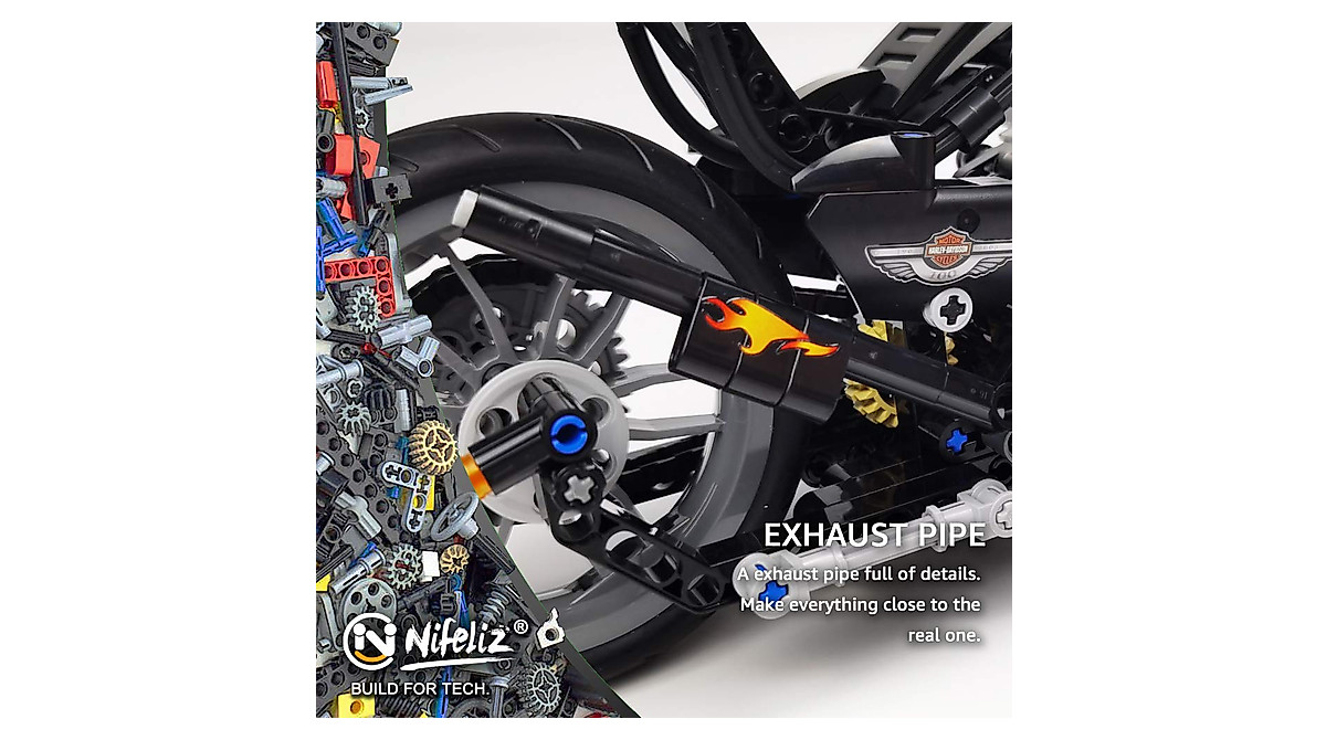 Nifeliz Knuckle Chopper Kit: Realistic Motorcycle Build