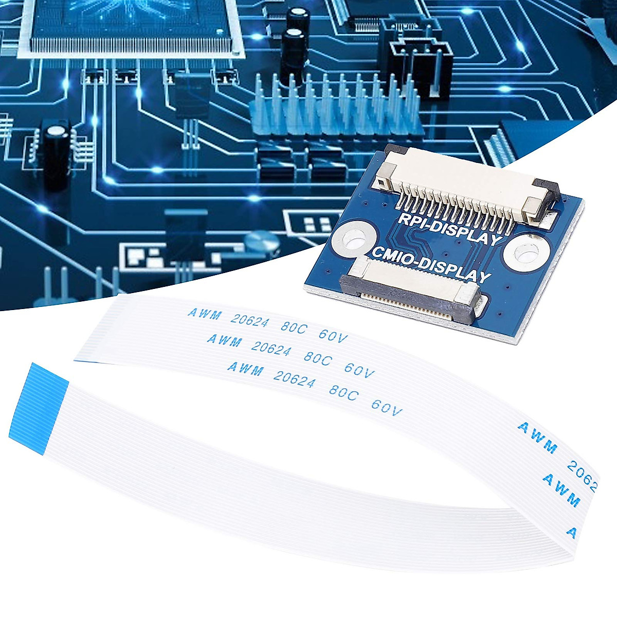 Kadimendium DSI Display Adapter Board 22PIN to 15PIN Adapter Converter Board for Raspberry Pi Transfer Compute Module