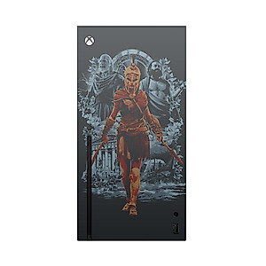 Head Case Designs Officially Licensed Assassin's Creed Kassandra Vine Odyssey Artwork Matte Vinyl Sticker Gaming Skin Case Cover Compatible with Xbox Series X Console and Controller Bundle