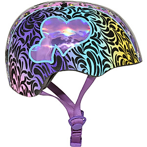 Raskullz Wild Gurrlz Helmet, Multicolored, Ages 5+