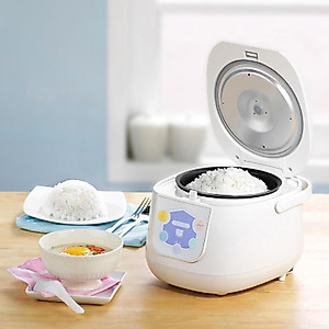 Rice Cooker Inner Pot, 2L Non-stick Coated Inner Pot Replacement 4.21"D x 7.22"W Round Cake Baking Model Aluminum Alloy Rice Cooker Inner Pot for Rice Oatmeal Mixed Grains and More