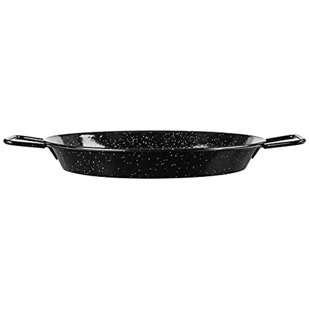 Garcima 12-Inch Enameled Steel Paella Pan, 30cm