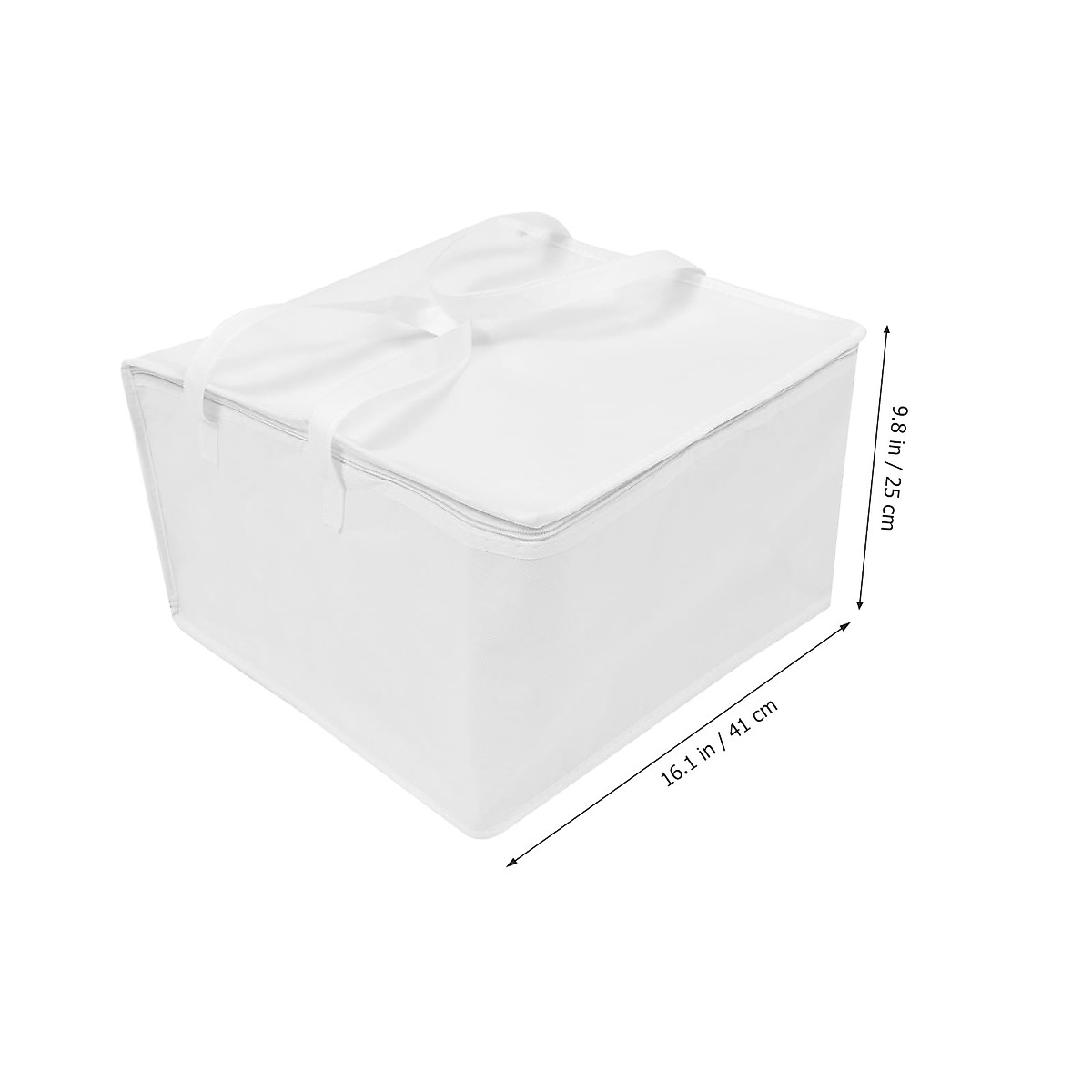 Hemoton Insulated Shopping Tote Insulated Food Bag Food Storage Bag Hot and Cold Thermal Insulated Food Carrier Large Capacity Warming Bag for Travel Picnic Hiking Outdoor Cake Packing Bag