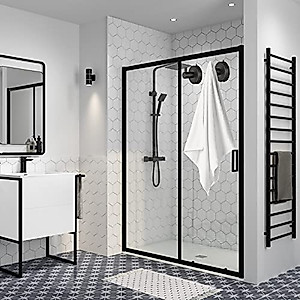 DGYB Suction Cup Hooks for Shower Set of 2 Towel Hooks for Bathrooms SUS 304 Stainless Steel Matte Black Shower Hooks for Loofah 15 Lb Bathroom Hooks for Towels