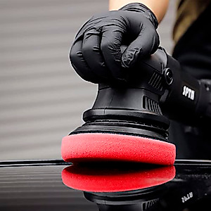 Red Finish Polish Pad, 1Pc 5 Inch Buffing Polishing Pads for 125mm Backing Plate Compound Buffing Sponge for Car Buffer Polisher Compounding, Polishing and Waxing