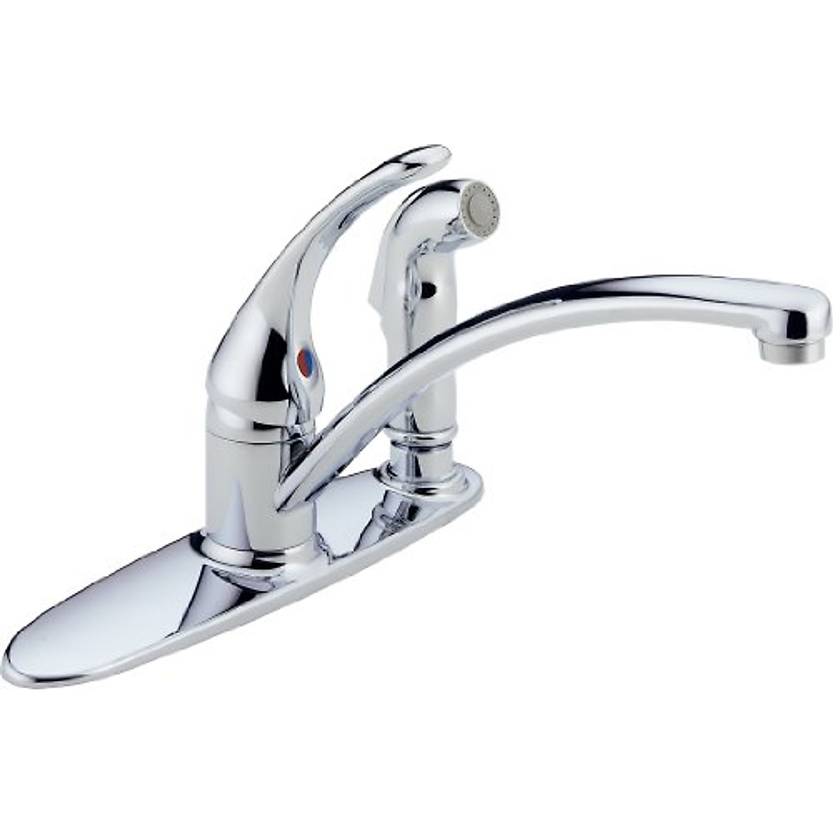 DELTA FAUCET B3310LF, 19.35 x 11.75 x 0.02 inches, Chrome