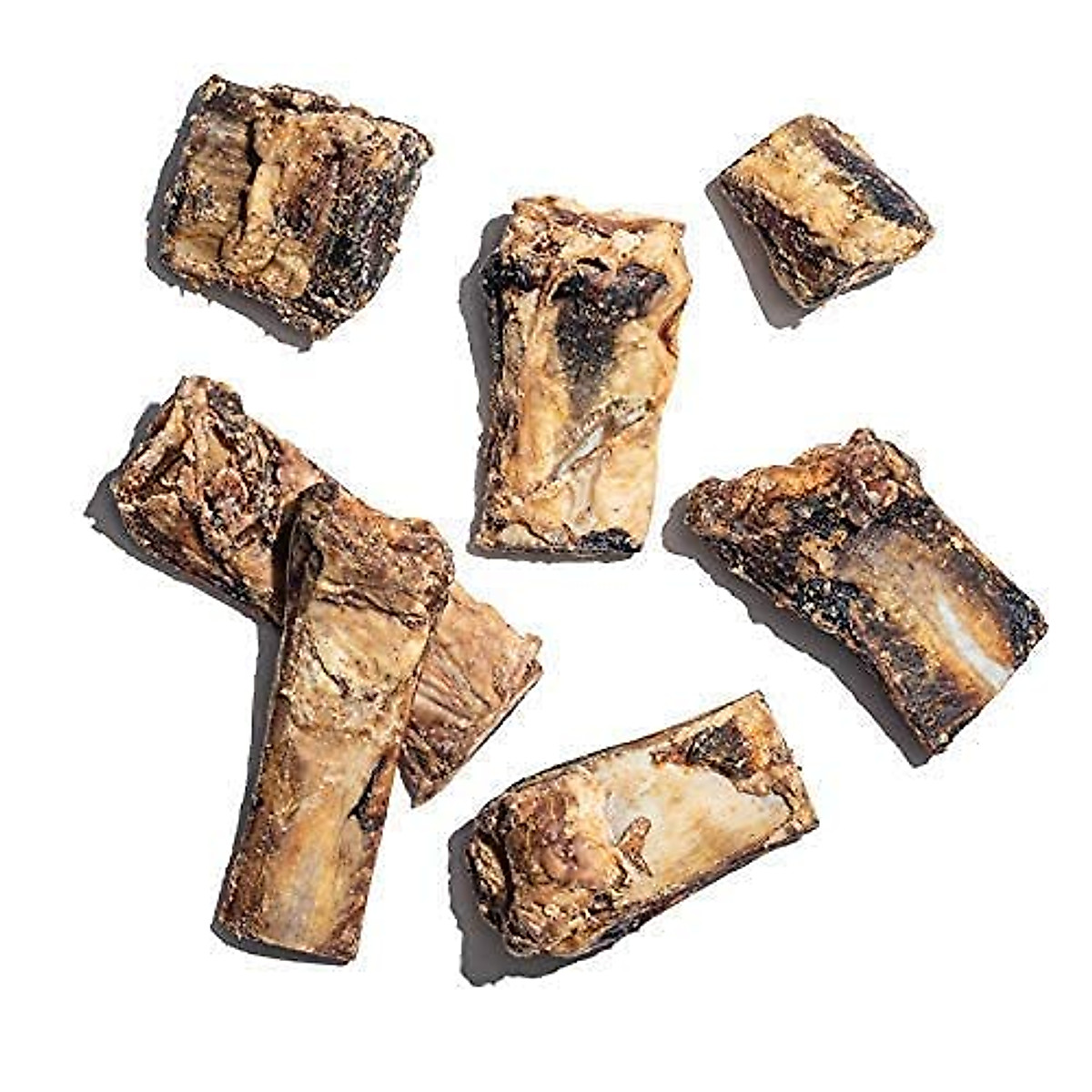 Jack&Pup Rib Bones for Dogs | All Natural Large Dog Bones| Single Ingredient Dog Chew Bones for Medium Dogs (Rib Bone Bites (20 Pack))