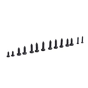 Small Screw, M1 M1.2 M1.4 M1.7 1000pcs Selftapping Screw Head Stainless Steel Rust-resistant for Laptop Repair for Phone