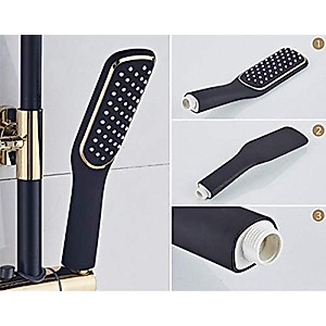 Toilet Shower Kit Gold Shower Faucet Bronze Black Shower Faucets Best Gift For New Home Decoration Bathtub Faucet