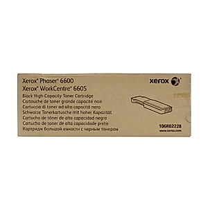 Xerox Phaser 6600/ WorkCentre 6605 Black High Capacity Toner-Cartridge (8,000 Pages) - 106R02228