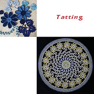 golo Crochet Thread Size 10 Colored Yarn for Crocheting D-Blue-169