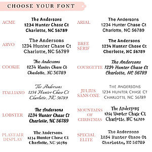 Personalized Return Address Labels Stickers - 150 Matte Custom Mailing Labels for Envelopes, Self Adhesive Flat Sheet Rectangle Personalized Name Stickers