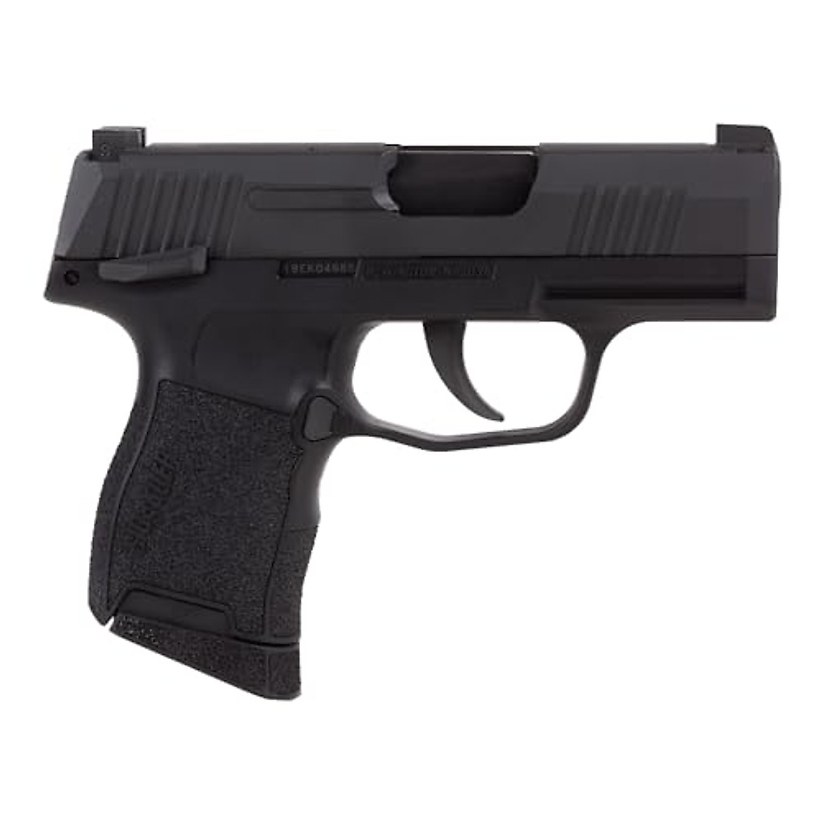 Sig Sauer P365 4.5mm Steel BB Cal. CO2-Powered Semi-Automatic Air Pistol - 20rd BB Magazine & Green High Visibility 3-Dot Fixed Sights Included