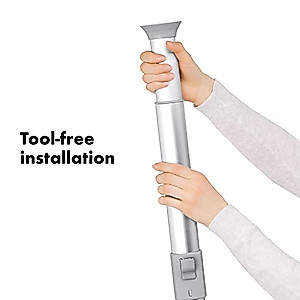 OXO Good Grips Quik-Extend Aluminum Pole Shower Caddy