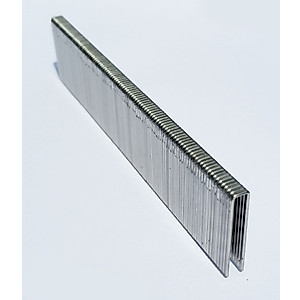 NAILPRO L11SS Stainless Steel 1/4" Narrow Crown x 3/4" Leg Staples, 1000 Count