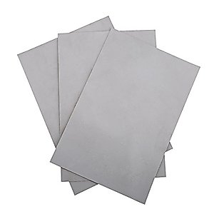Dilwe Inflatable Boat Repair Patch, 3 pcs Quality PVC Repair Patches Repair Tool for Inflatable Boat Kayak Canoe Waters Toy (Grey)