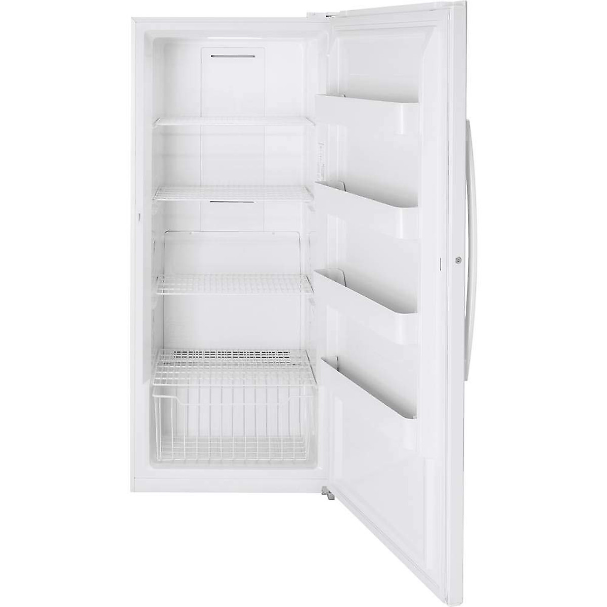 GE - 21.3 Cu. Ft. Frost-Free Upright Freezer - White Model:FUF21SMRWWW