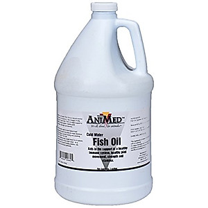 AniMed Fish Oil Cold Water Fish Oil for Horses, 1-Gallon