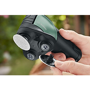 Bosch Home and Garden 2609256F54 Bosch Professional 3 Stück Schleifteller (Ø 38 mm, Zubehör Exzenterschleifer) Pack of 3 Sanding Discs (Diameter, Accessories Eccentric Sanders)