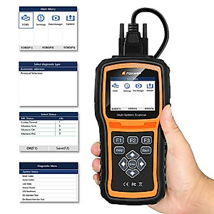 FOXWELL NT530 for Volvo Multi-System OBD2 Diagnostic Scanner Read Erase Error Codes