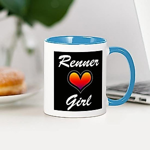 CafePress Jeremy Renner Girl! Mug Ceramic Coffee Mug, Tea Cup 11 oz