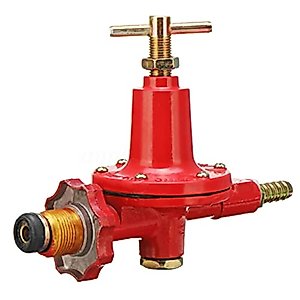 0-30PSI Adjustable High Pressure Propane Regulator for LP Gas Outdoor BBQ Burner Fryer Valve