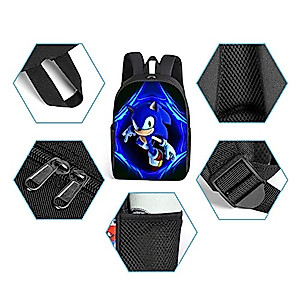 UANTTRLAI Boy And Girl Fashion 3D Printed Backpack, Light And Large Capacity Cute Anime Backpack. 1-One Size