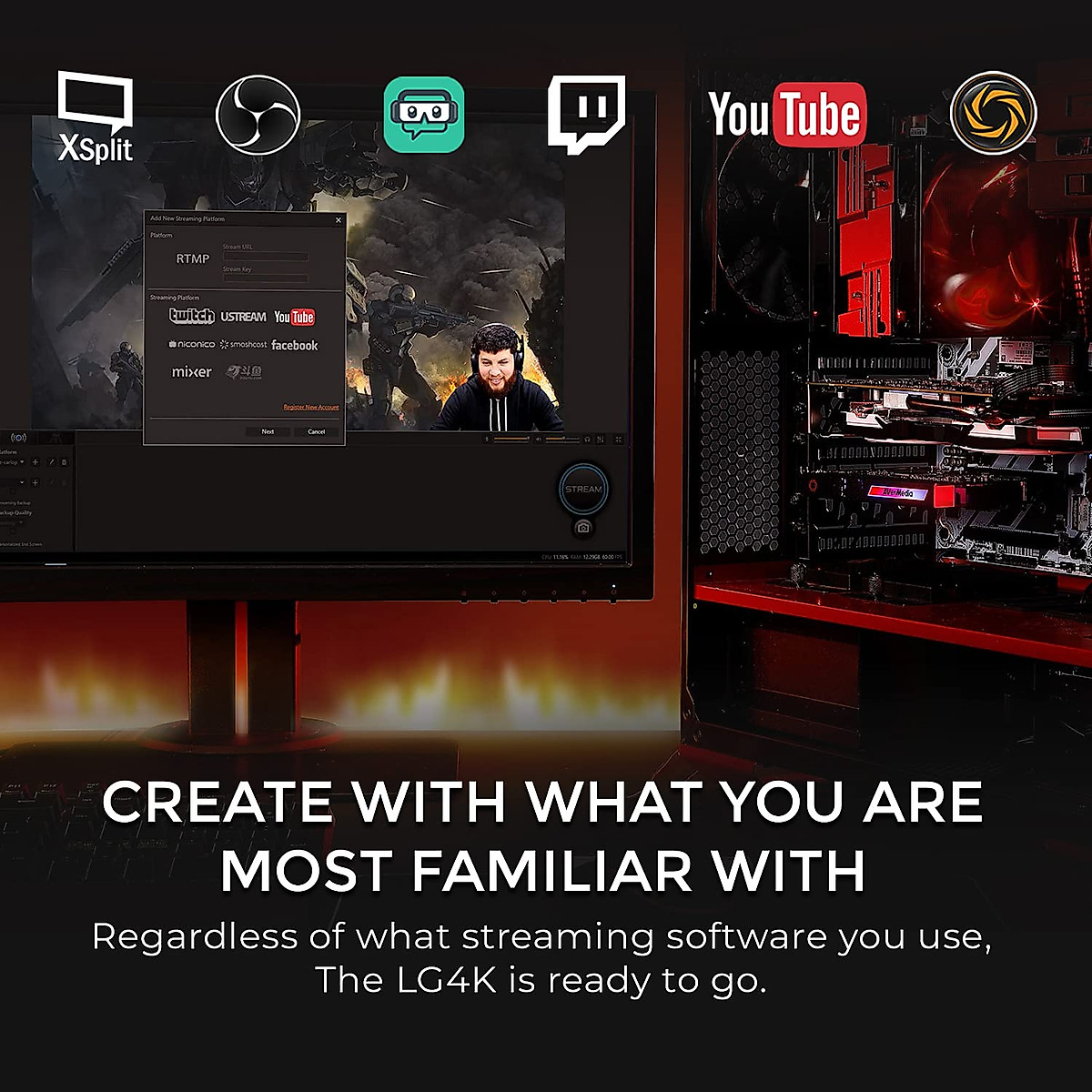 AVerMedia GC573 Live Gamer 4K Internal Capture Card: 4K60 HDR10 Streaming and Recording with Ultra-Low Latency for PS5, Xbox Series X/S, OBS, Twitch, YouTube, Windows 11 - TAA/NDAA Compliant