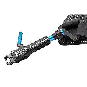 B3 Archery Alpha Release Aid with Swivel Stem Connector System, Black
