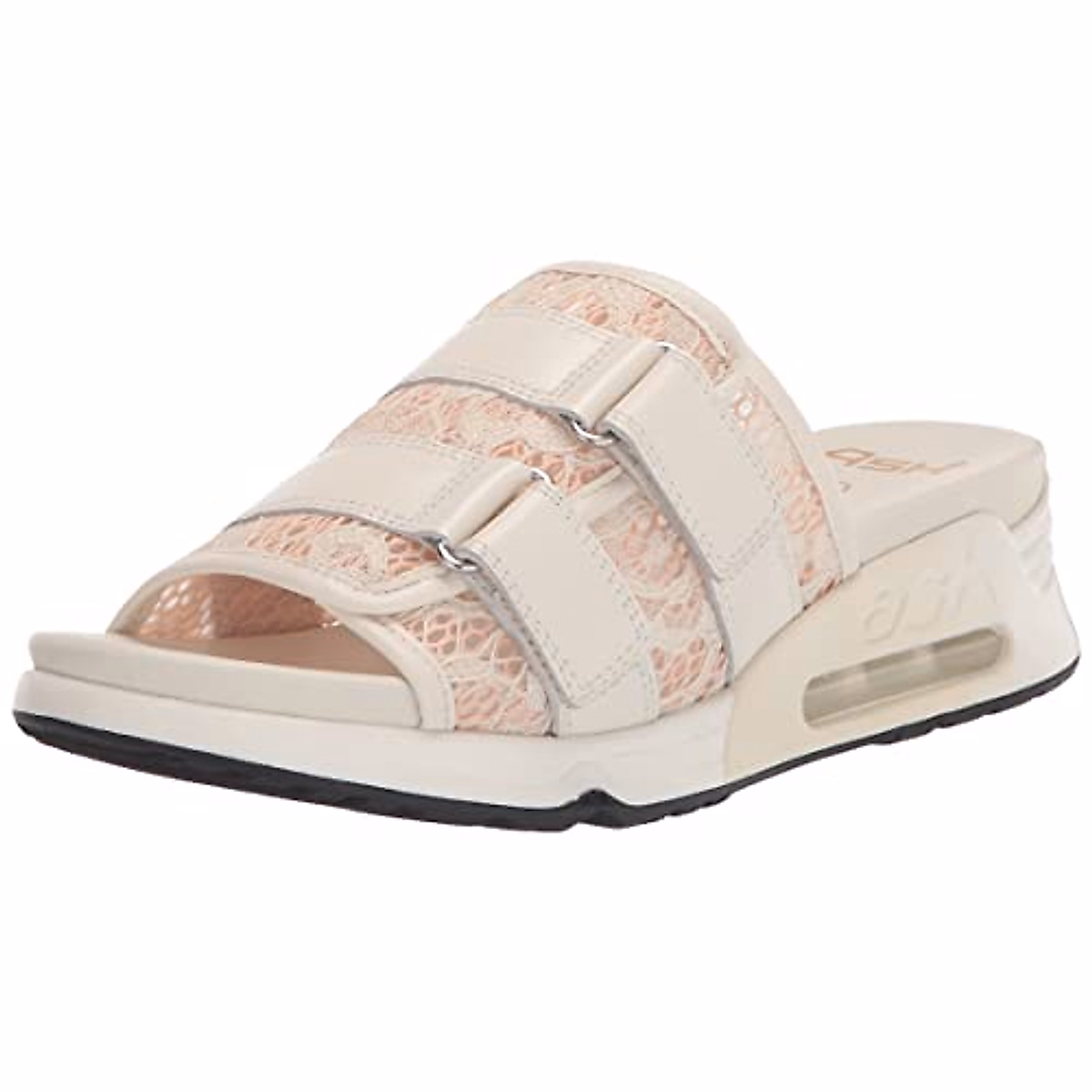 Ash Women's Lou Sport Sandal, Off-White, 7