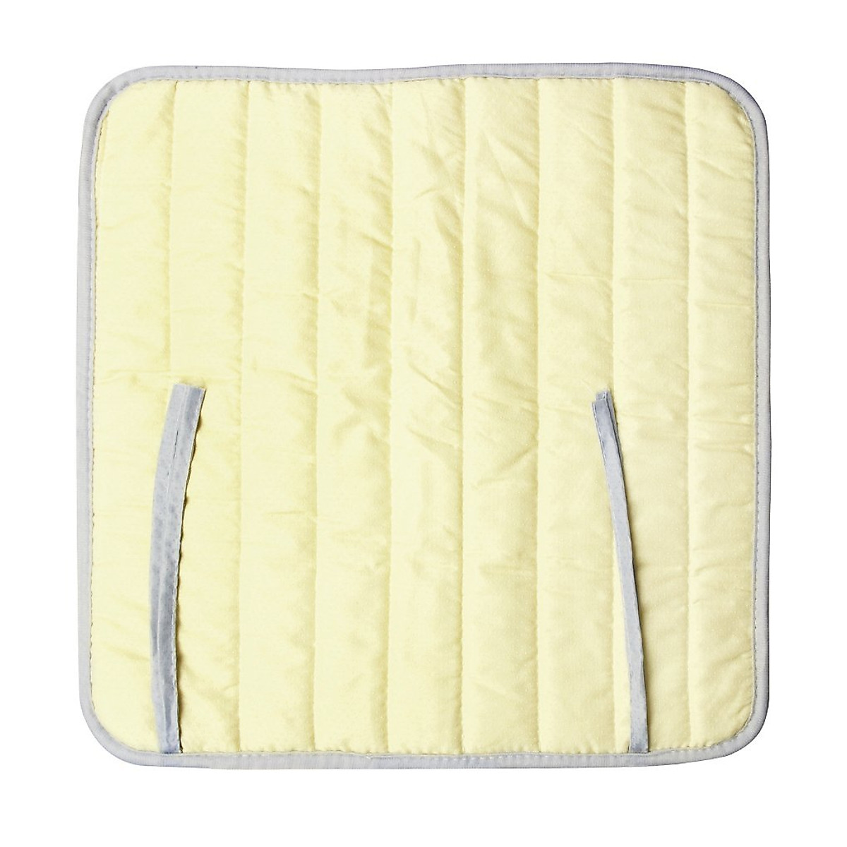 BXT Super Soft Faux Fur Chair Cushion with Ties Square Seat Pad Sofa Cover Non-Slip Backing Seat Cushion Rugs Carpet for Home Kitchen Office Dorm