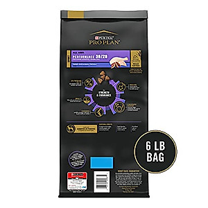 Purina Pro Plan Sport Performance 30/20 Turkey, Duck & Quail Formula Dry Dog Food - (5) 6 Lb. Bags