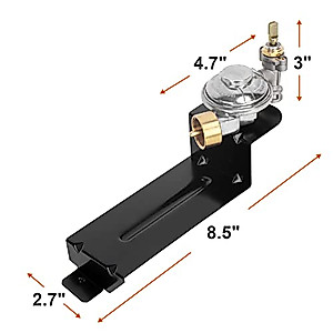 Valve Regulator for Weber Q200 Q220 Series 396001 396002 566001 566002 566801 Gas Grills, Replacement Parts for Weber 80476 Valve Regulator Assembly