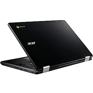Acer Spin 11 2-in-1 Convertible 11.6" HD Touchscreen WLED-Backlit Chromebook, Intel Celeron N3350 Processor, 4GB Memory, 32GB eMMC, Bluetooth, WiFi, Webcam, Google Chrome OS, Obsidian Black