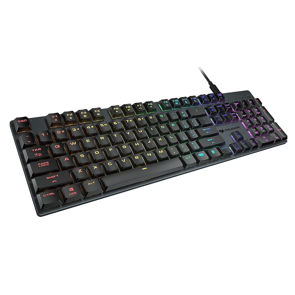 COUGAR LUXLIM Extreme Low Profile Optical-Mechanical Gaming Keyboard