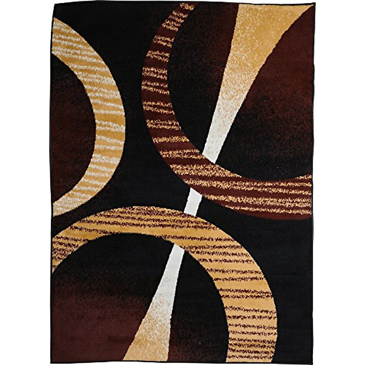 Home Dynamix Premium Indus Modern Area Rug, Ebony Multi, 7'8"x10'7" Rectangle