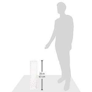 Fiskars Acrylic Ruler, 6x24 Inch