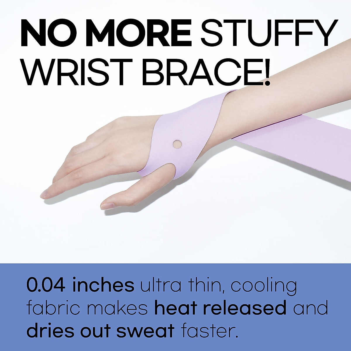 TopNotchGolf Ultra Thin Light Weight Adjustable Wrist Brace - For Both Men and Women, 24hours Comfort (Neon Pink)