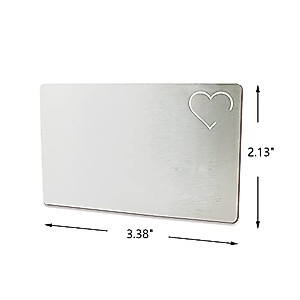 Anniversary Card Gifts for Brother, Anniversary Cards Gift for Brother, Engraved Metal Wallet Insert, Thank You Gifts for Brother, Birthday Christmas for Brother-WWI39