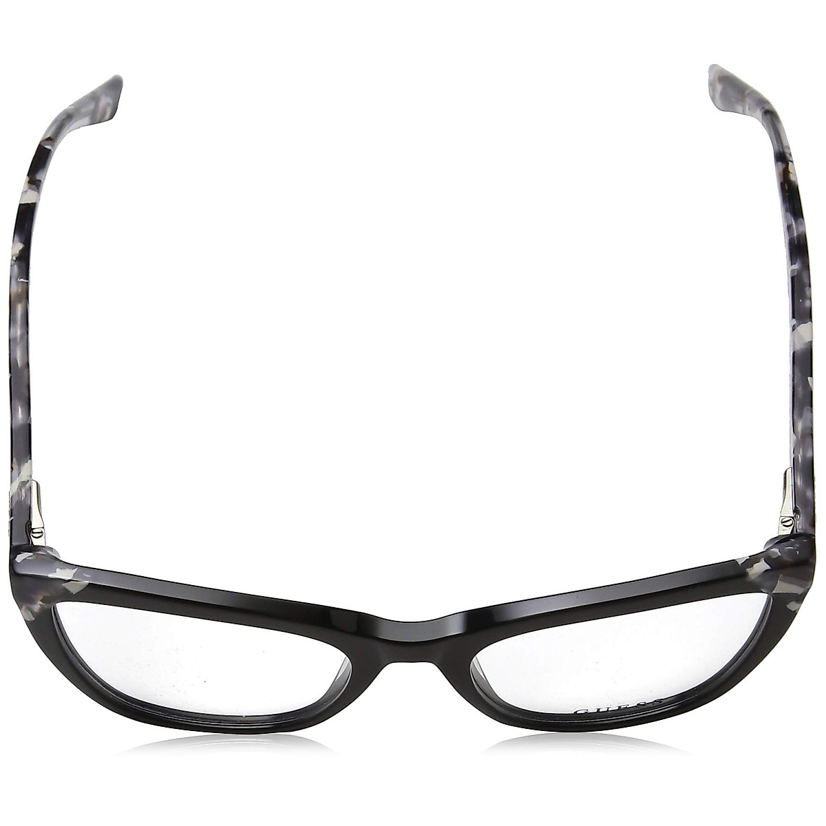 Guess GU2674 Eyeglass Frames - Shiny Black Frame, Shiny Black Lenses, 53 mm Lens GU267453001